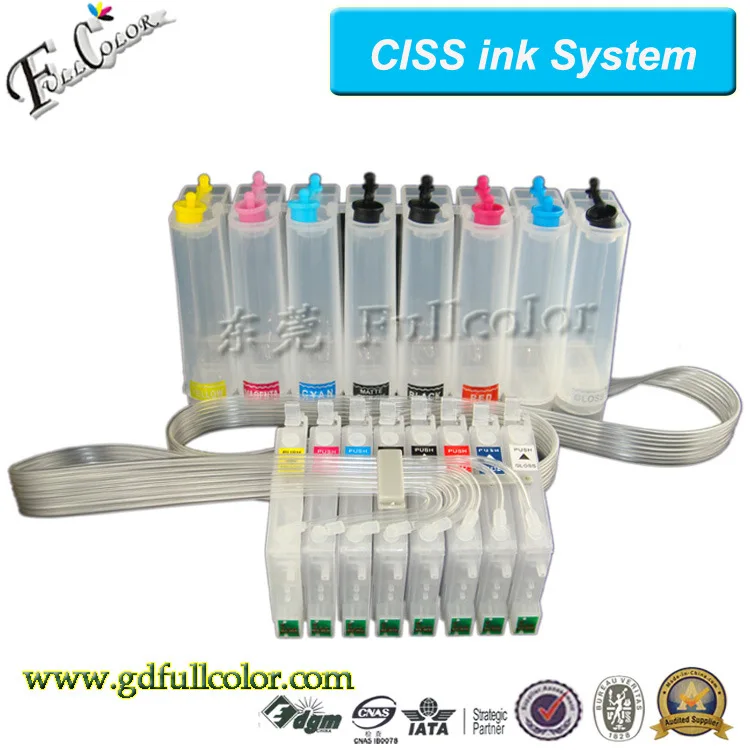 T0591 Bulk Ink System for Epson R2400 CISS Ink System with ARC Chip ...
