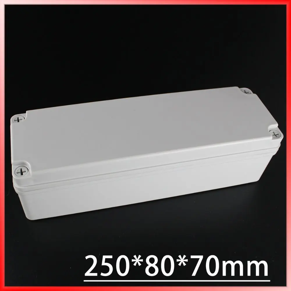 250*80*70MM IP67 Waterproof Plastic Electronic Project Box w/ Fix ...