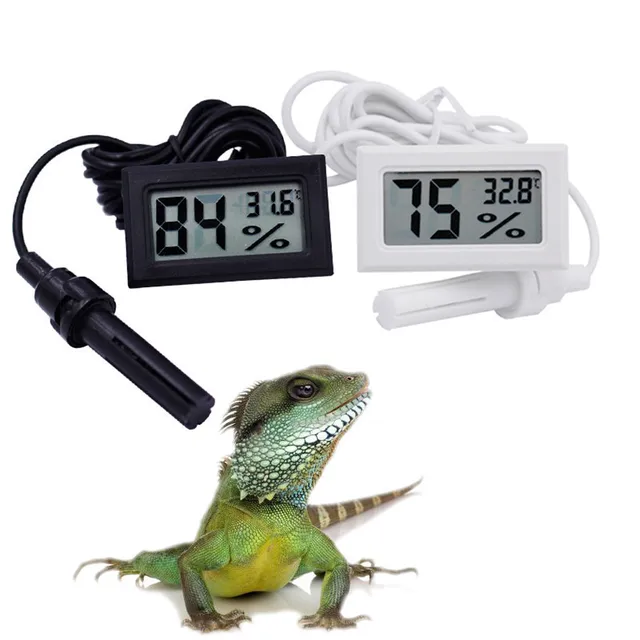Digital Temperature Thermometer Hygrometer 2in1 Humidity Meter Pet ...