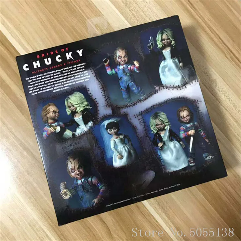 Horror Good Guys Action Figure Scary Bride of Chucky Horror Toy Model ...