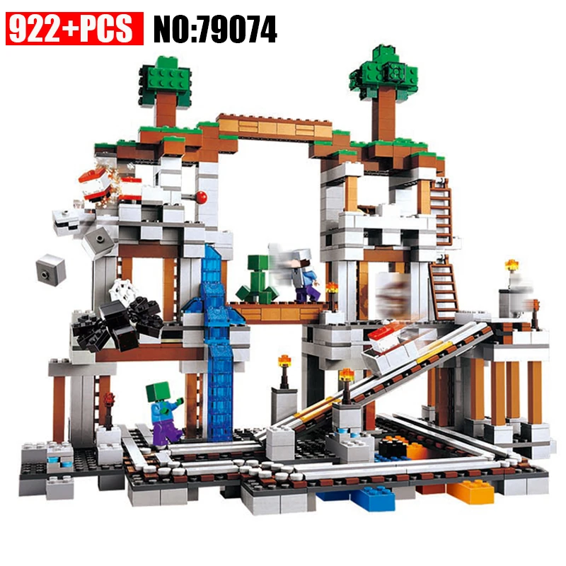 My Worlds Minecraft The Mine Model Building Blocks Toys Hobbies For ...