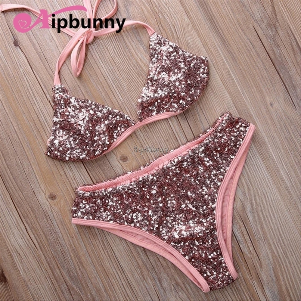 Aipbunny Maillot De Bain 2019 Women Femme Pink Mayo Suit Swimsuit