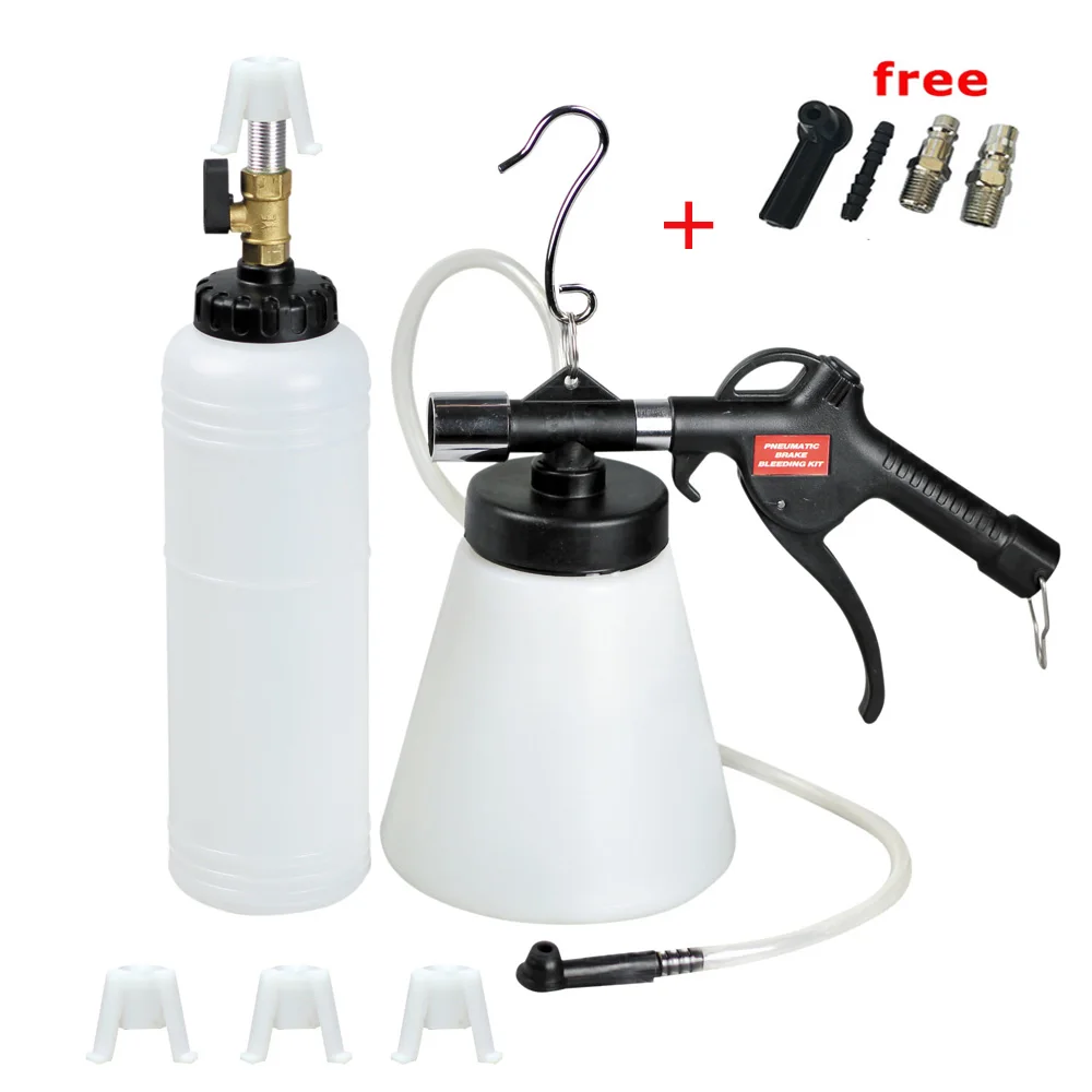 Ferramenta de sangria de freio pneumática, sangrador de fluído de freio para carros, caminhões ...