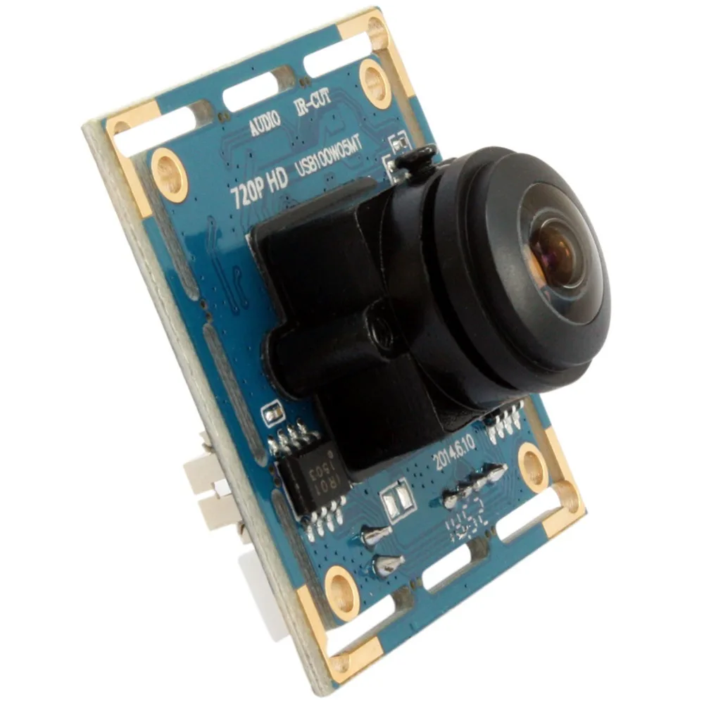 ELP рыбий глаз 720 P OV9712 Сенсор Широкий формат Камера модуль с ИК ...