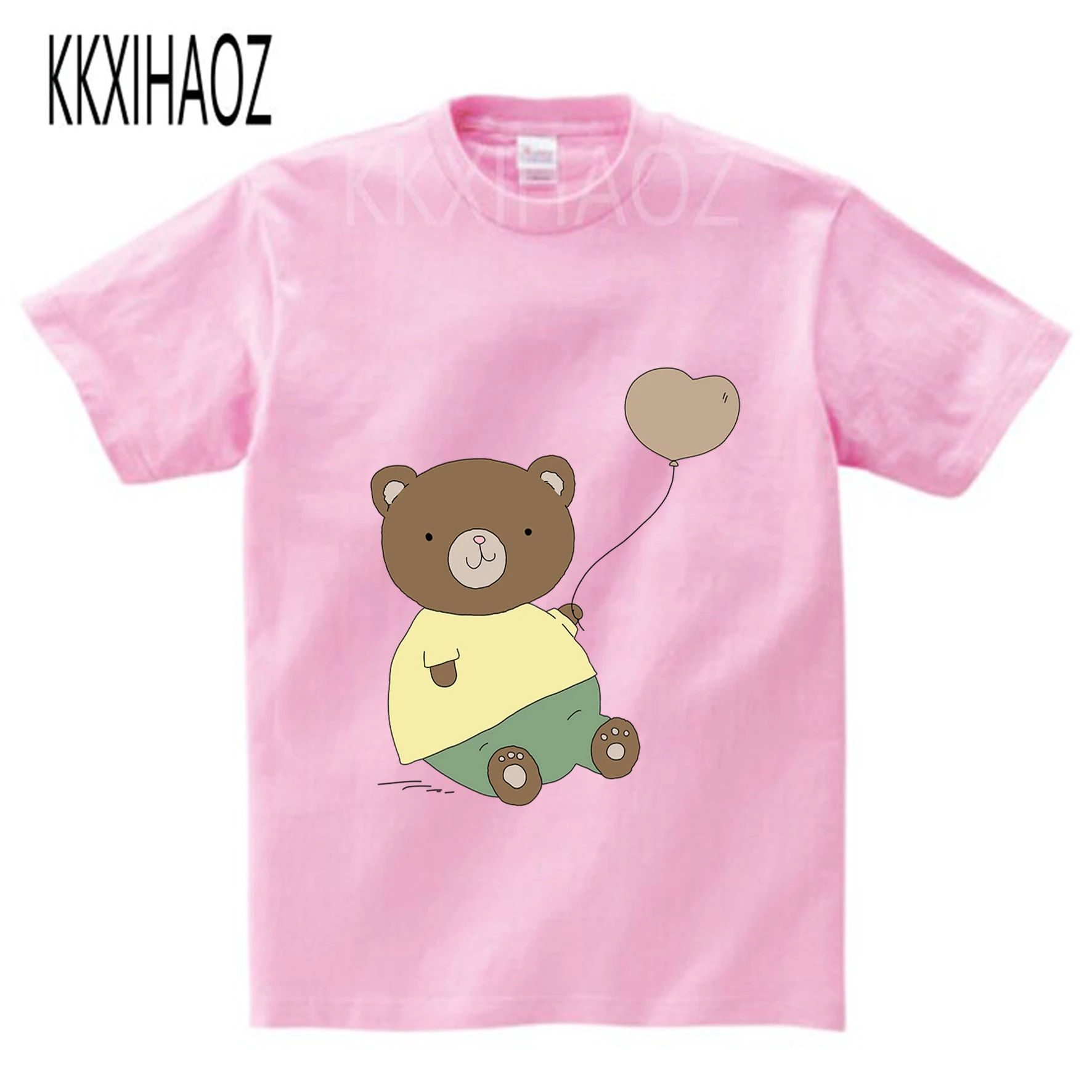 Camiseta divertida con estampado de oso Polar para niños y niñas, ropa ...