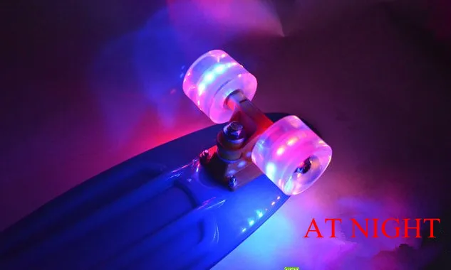 Longboard Skateboard Led flashing Skate Wheels 60mm x 45mm with ABEC 7 ...