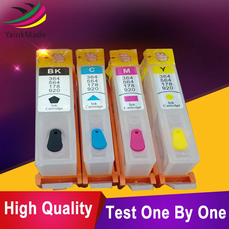 4PK Ink Cartridge Replacement for HP 564 XL Refill Ink B209a B210a ...