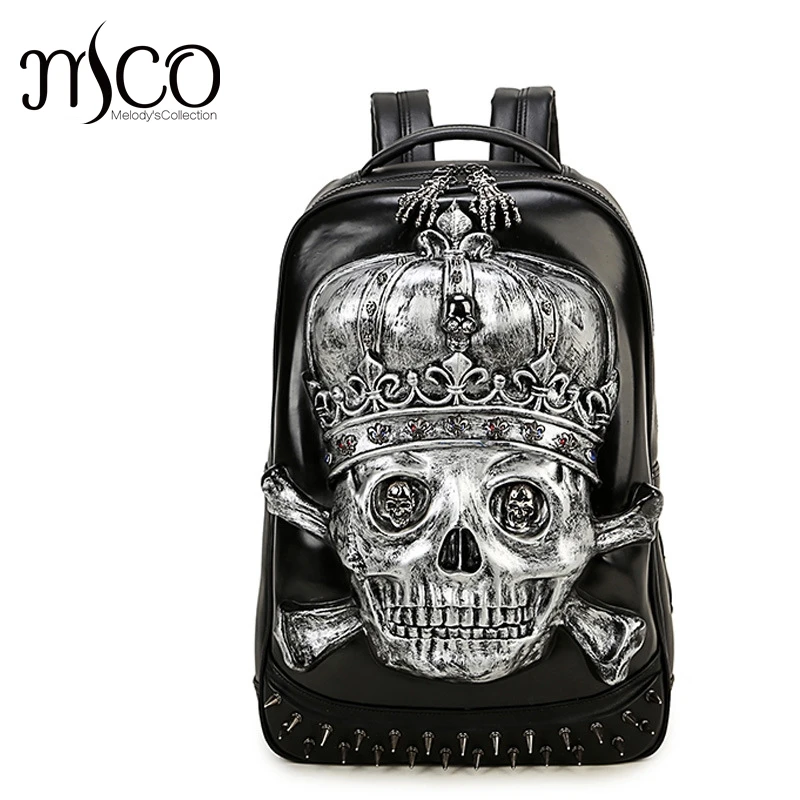 High-Quality-Restore-Leather-Punk-Backpack-Large-Capacity-Shoulder ...