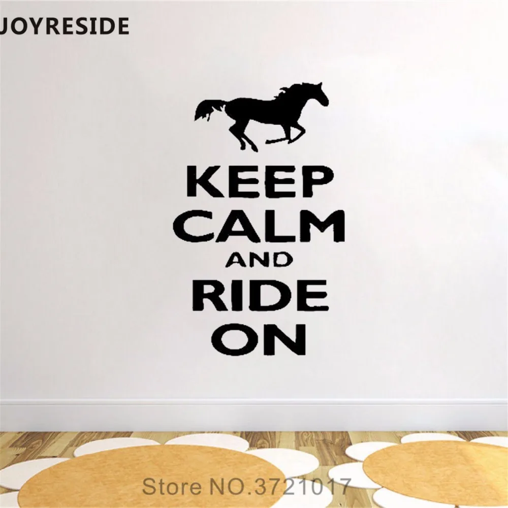 Keep Calm And Ride Horses