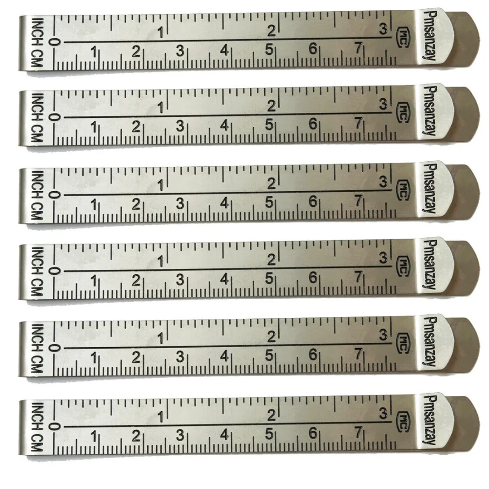 6 Pcs lot Hem Klip Dengan Tanda 7 5 CM Atau 3 Inch Stainless Steel