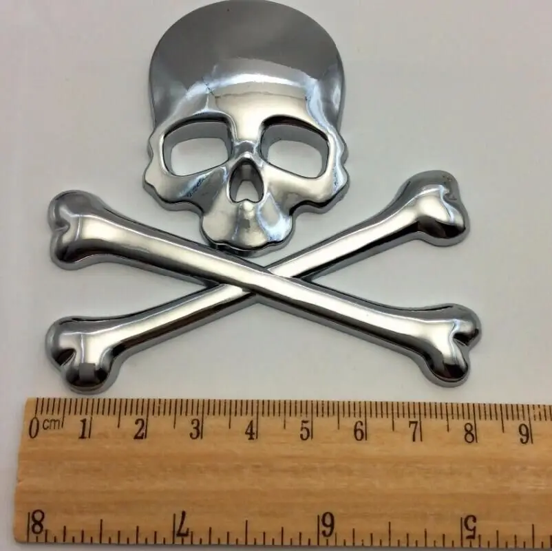Car Styling 3D skull Skeleton metal sticker For MAZDA CX 5 CX5 CX 7 ...
