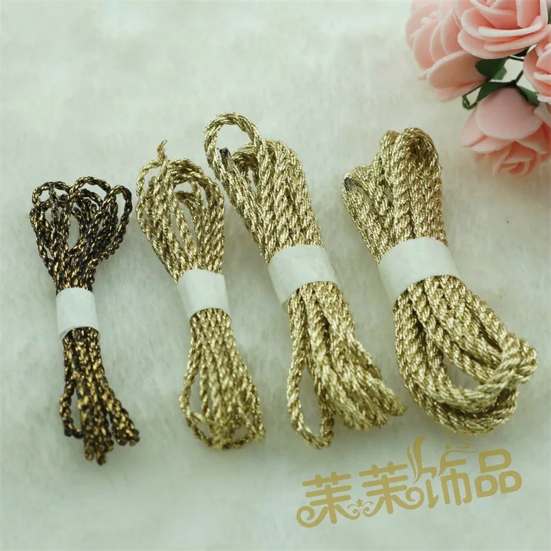2018 Competitive Rope Decorative Gold Ropes for Handmade DIY Garment ...