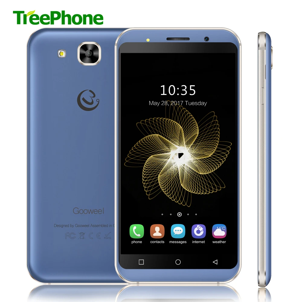 5.3 polegada HD IPS Tela Gooweel 2.5D S8 MT6580 Quad core de ...