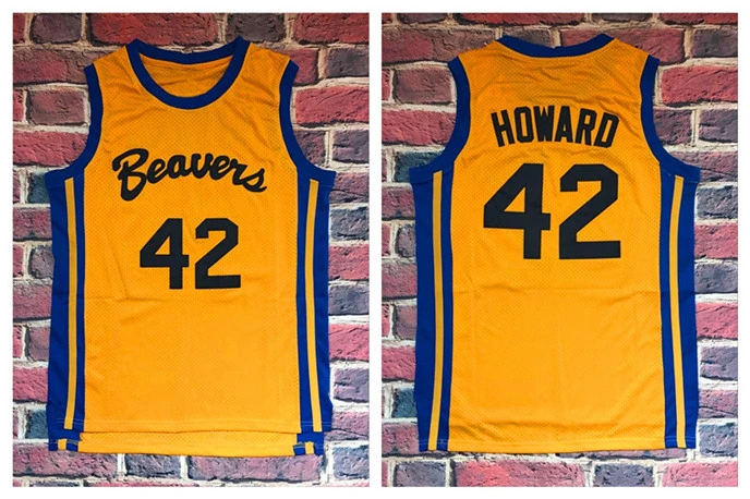 Alta calidad vuelta sin mangas Jerséis beavers película Pelotas Camisas ...