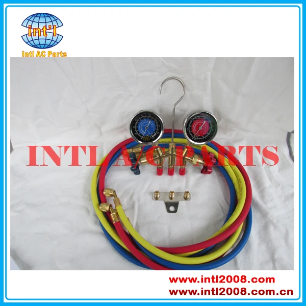 고품질 C3771BD 구리 바디 60 인치 호스 세트 R22 R12 R134a, 매니폴드 게이지|r12 r134a ...