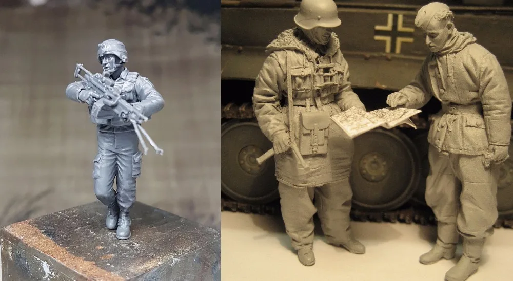 New Unassembled 1/35 modern Australian soldier and soldiers Resin Kit ...