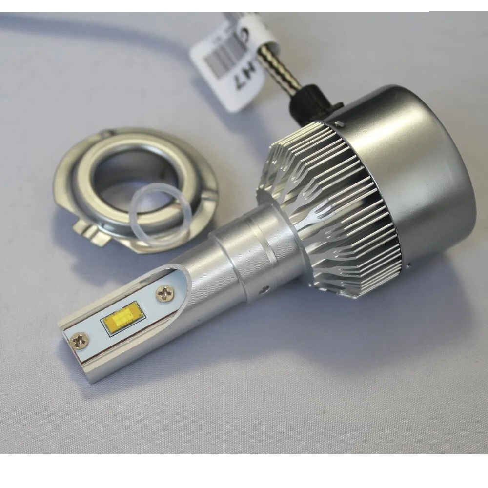 LED Car Auto Headlight Bulb Hi Lo Beam COB Spot 12pcs Lamp Beads Led ...