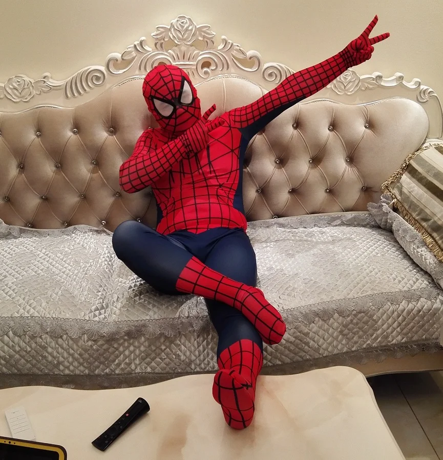 2017 New Ultimate Spiderman Costume The Best Spider Man Costume Amazing Spiderman Clothing