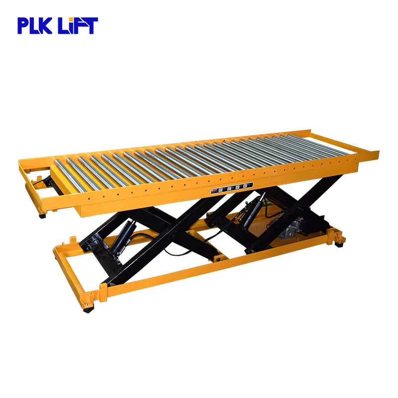 300kg Roller Conveyor Scissor Lift Table (with Four Swivel Castors ...