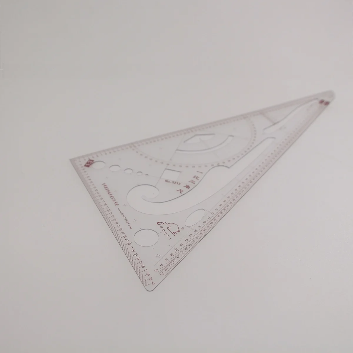 Regle - equerre,Règle triangulaire en Patchwork,échelle 1:3,règles de ...