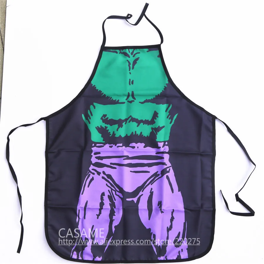 Funny Apron Novelty Apron Kitchen Apron The Hulk Man Muscle Man Apron ...