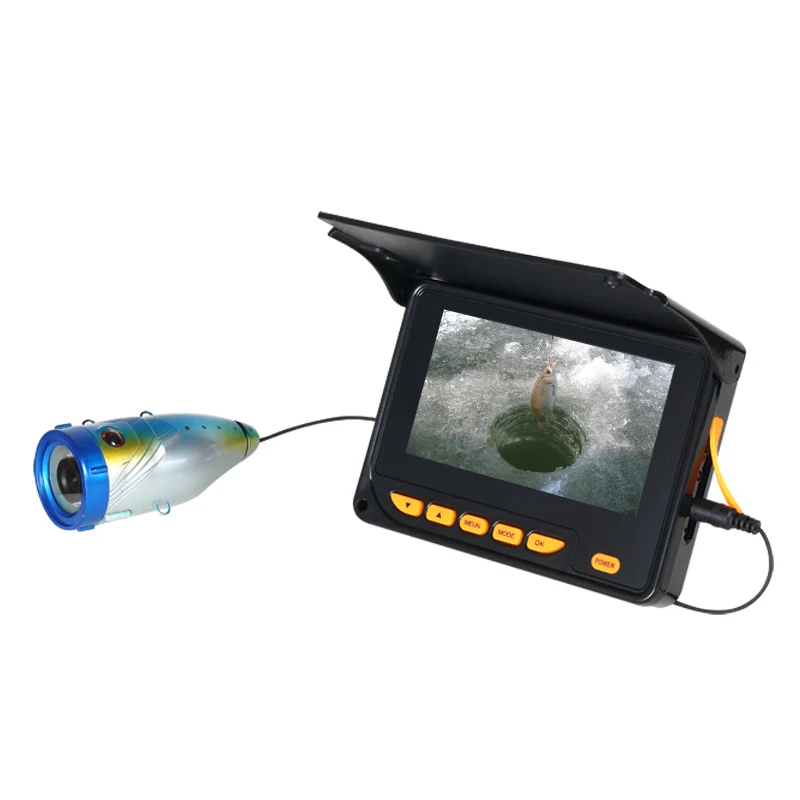 20m 4.3 inch TFT Underwater Fishing Camera System HD 1000TV Lines ...