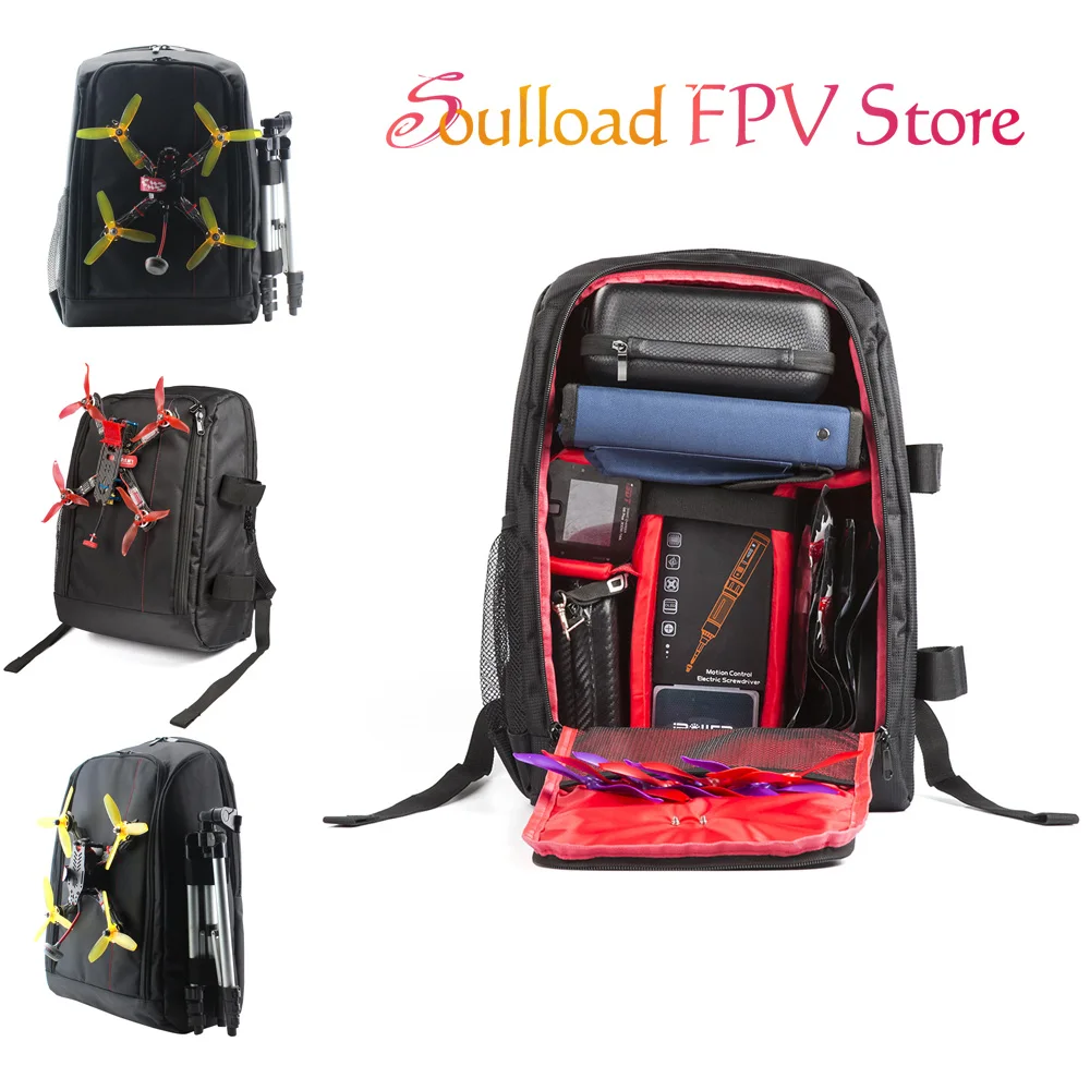 Fpv Racing Drone Quadcopter Backpack Carry Bag Rc Model Set - AliExpress