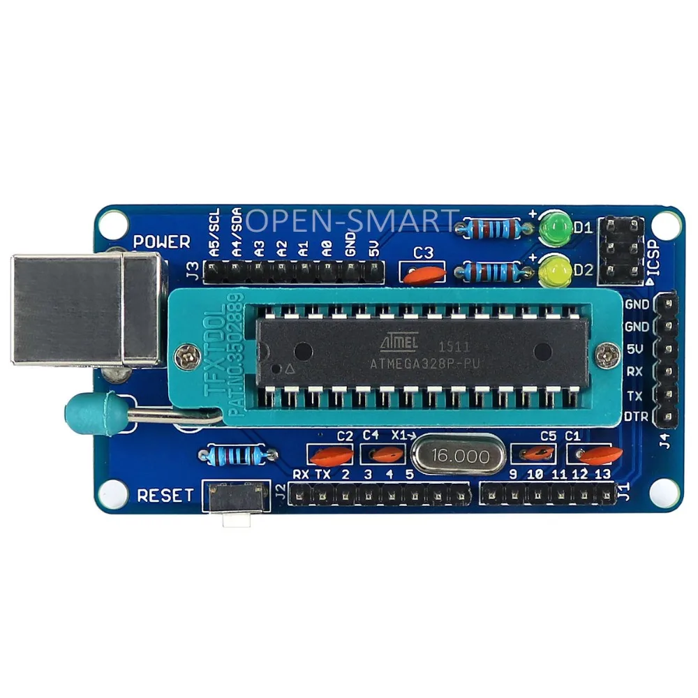 ATmega328P-M-dulo-de-bricolaje-R3-programador-de-desarrollo-tablero-integrado-gestor-de-arranque ...