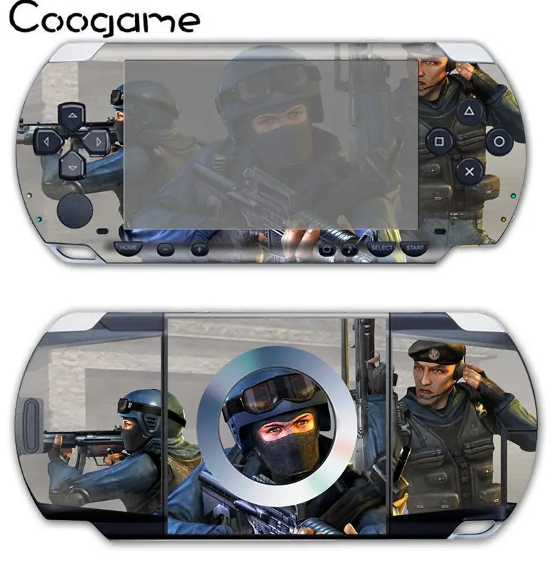 Shooter Sticker For PSP 1000 PVC Deal For Playstation GameBoy Skins ...