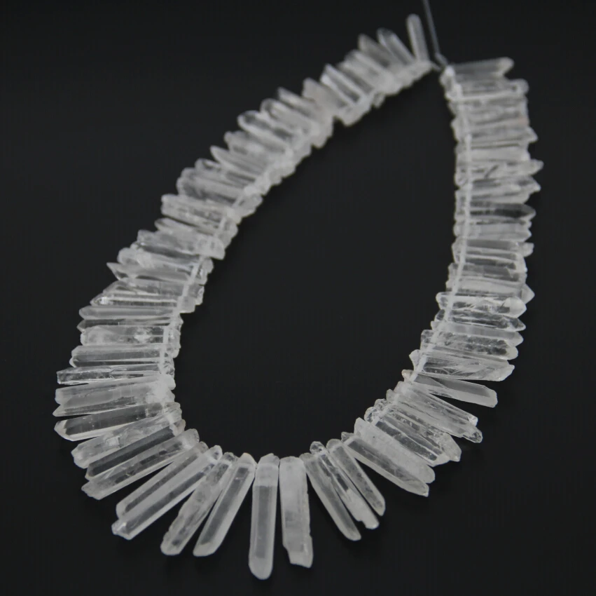 Natural White Quartz Earth Tone Stick Points Bulk,Rough Raw Crystals ...