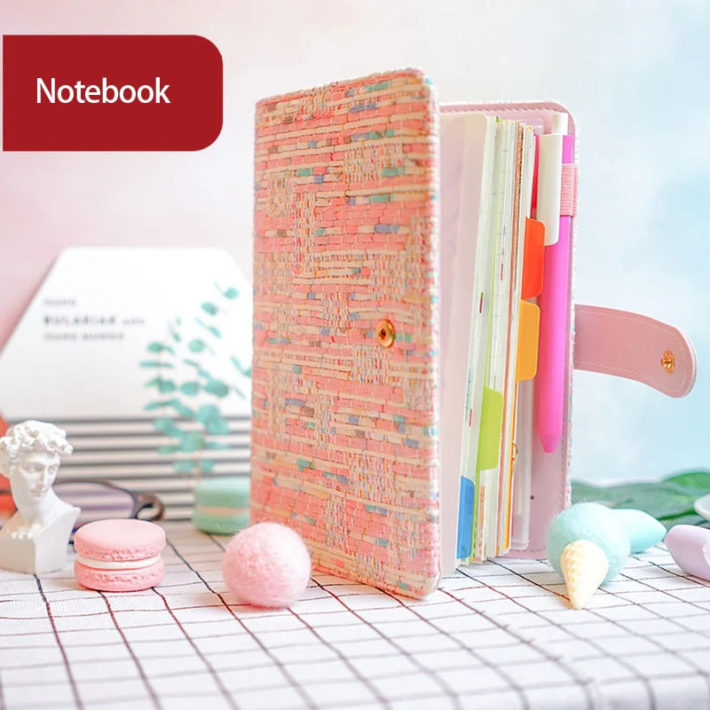 2019 Fabric Cover Refillable Notebook Cover Bullet Journal For Lined ...