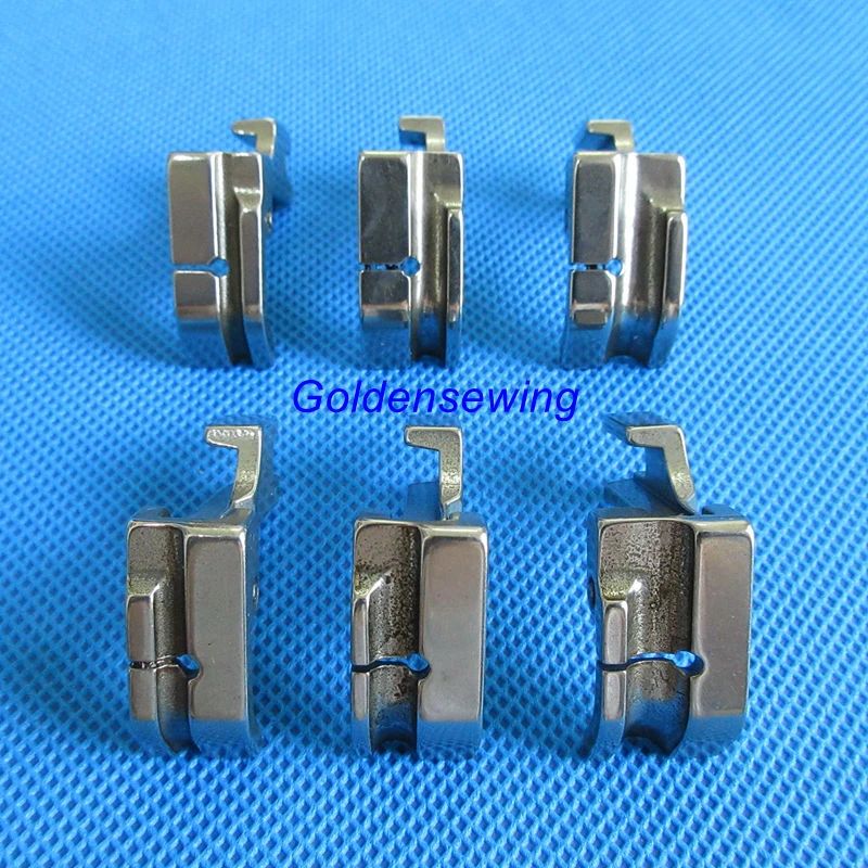 6 PIPING FEET FOOT SET 1/8" 3/16" 1/4" for JUKI SINGER CONSEW HIGH ...