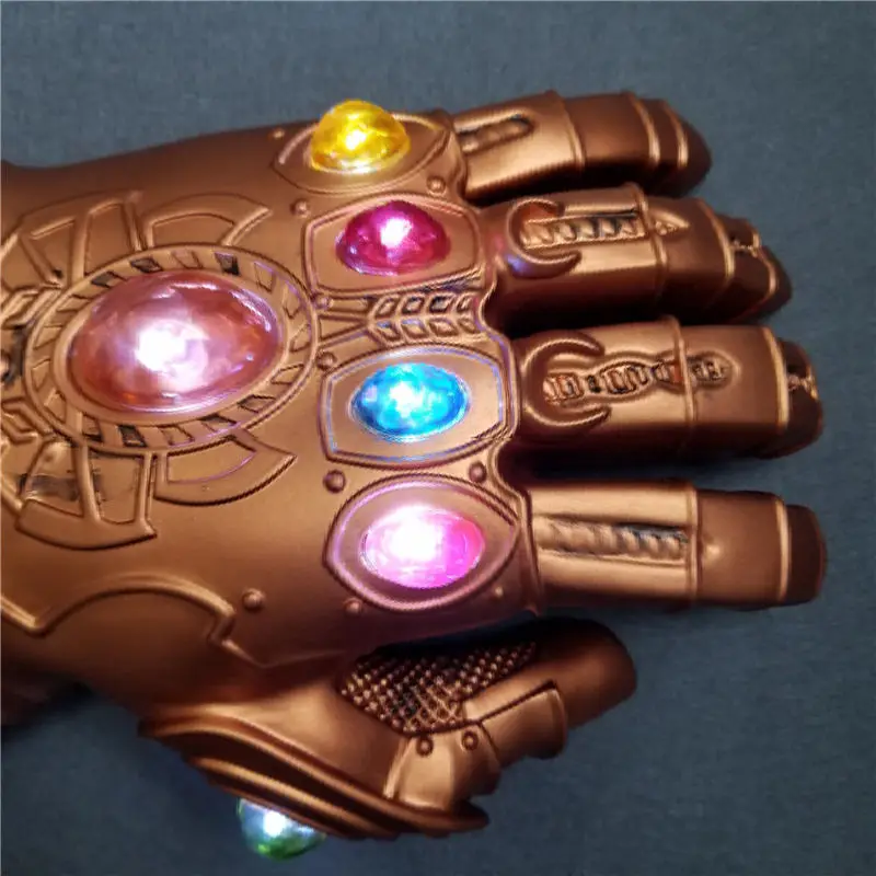 The Avengers Thanos Infinity Gauntlet Cosplay Gloves Halloween Avengers ...