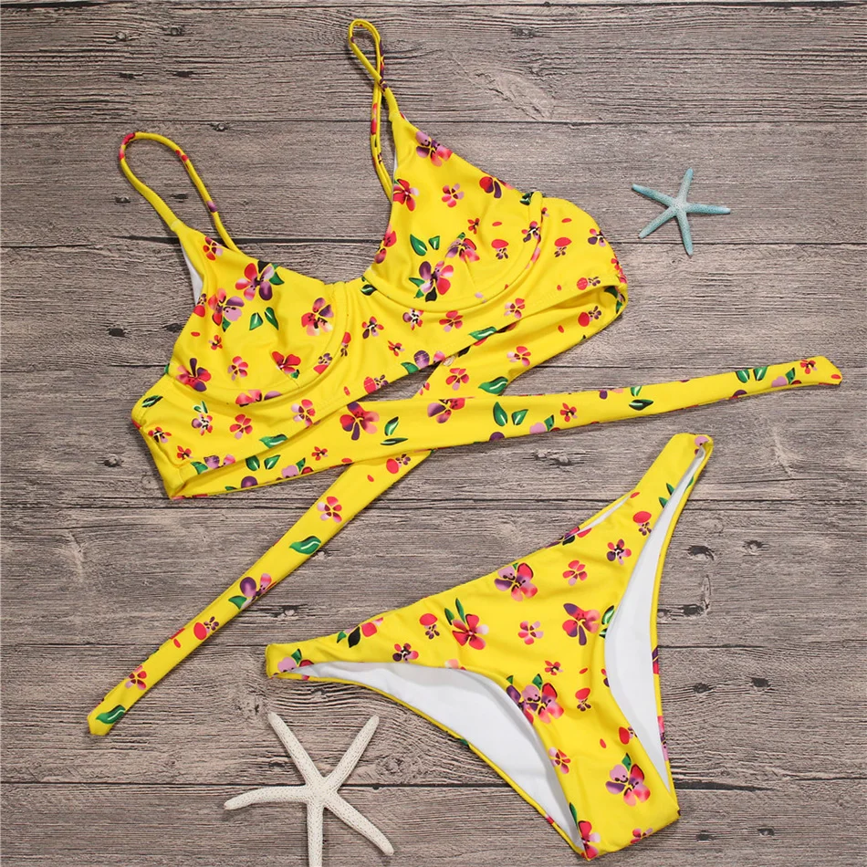 Swimming Suit For Women Bikinis 2018s Wimwear Push Up Swimsuit Female