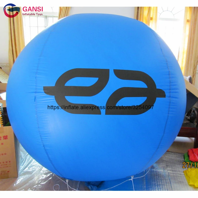 Outdoor-Event-2M-Inflatable-Flying-Blimp-Customized-Inflatable-Blue ...