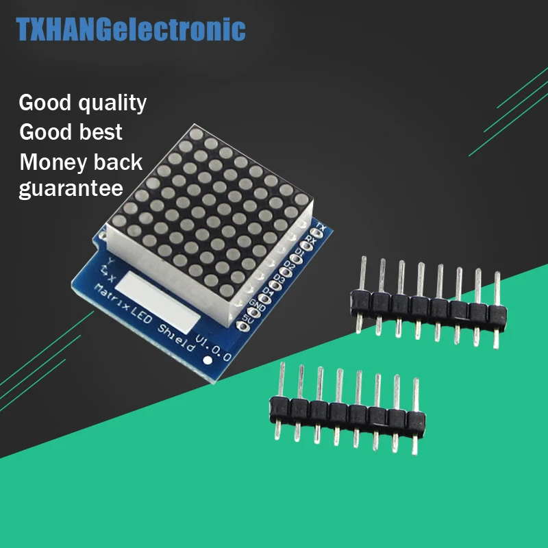 Pour WEMOS D1 Mini 8X8 Panneau LED matrice de points LED module pour ...