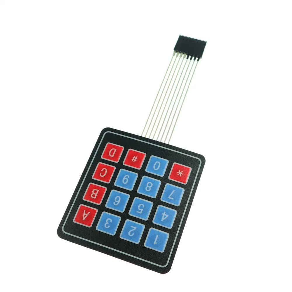 10pcs KJ318 4*4 Matrix Array/Matrix Keyboard 16 Key Membrane Switch ...