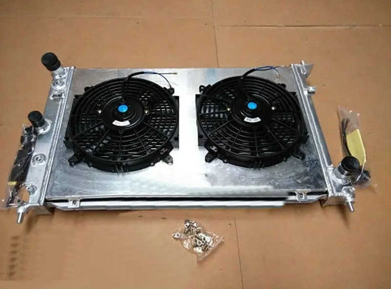 Custom 50mm alloy aluminum radiator for Ford BA BF Falcon V8 XR8 XR6 ...