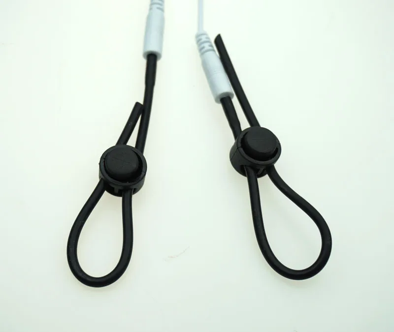 E-Stimulator Conductive Rubber Loops Cock Ball Rings Electro Shock ...
