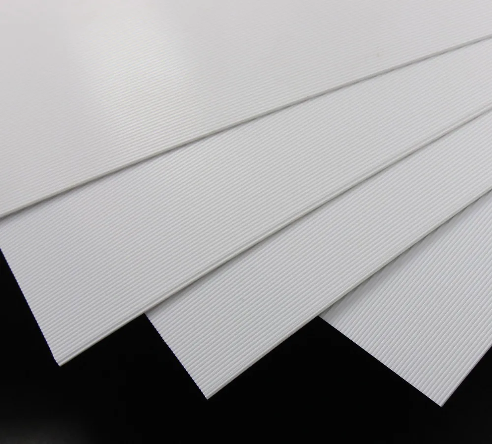 ABS30 4pcs ABS Plastic Styrene Plasticard Roof Tiles Sheet 215mm x ...