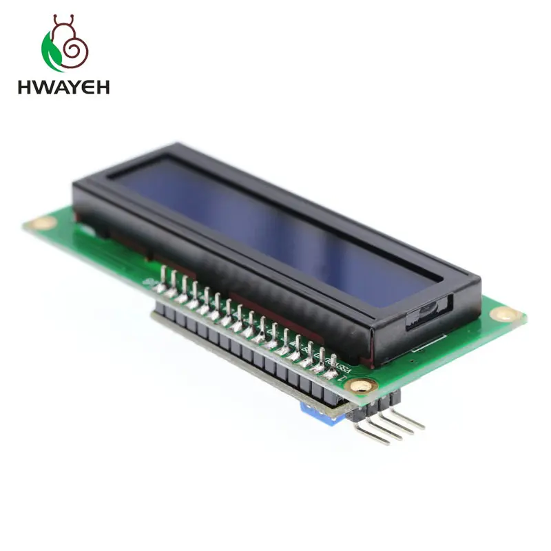 LCD1602+I2C LCD 1602 module Blue screen IIC/I2C LCD1602 Adapter plate ...