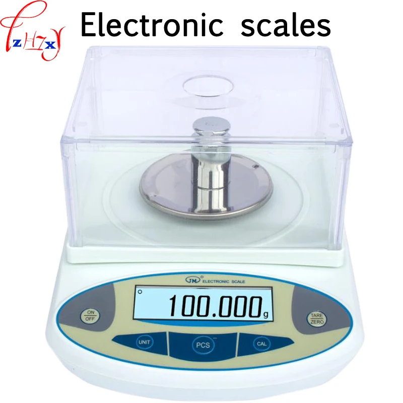 High precision electronic balance scale 300g/0.001g laboratory weighed ...