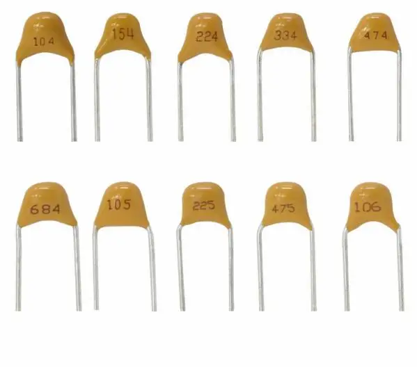 Multilayer ceramic capacitor 10uF 106 475 105 104 683 153 682 474 50V P ...
