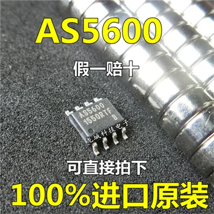 AS5600-ASOM SOP-8 AMS magnetic encoder IC angle measurement original ...