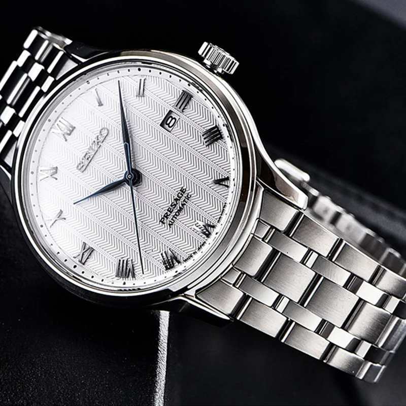 Оригинальные SEIKO часы Presage автоматические механические часы 3 бар ...