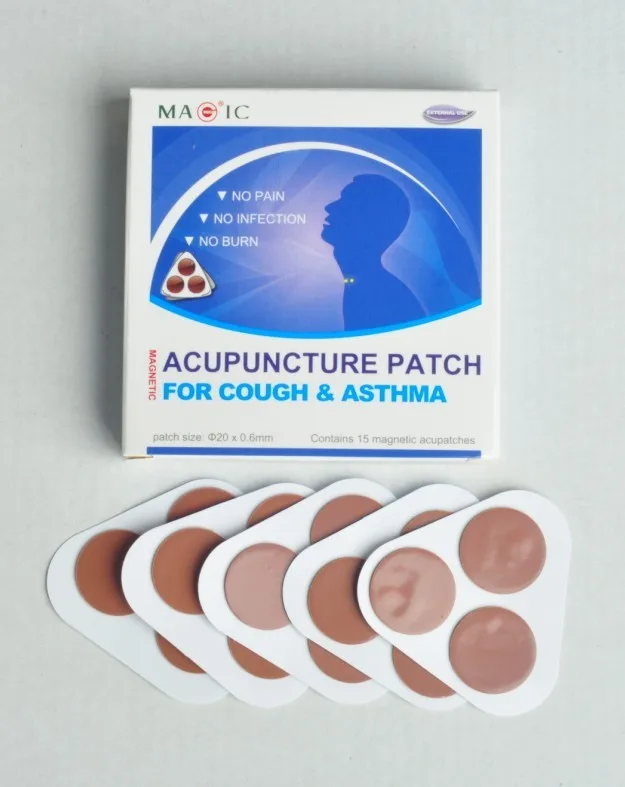 Magnetic Acupuncture Patch For Cough & Asthma - Massage & Relaxation ...