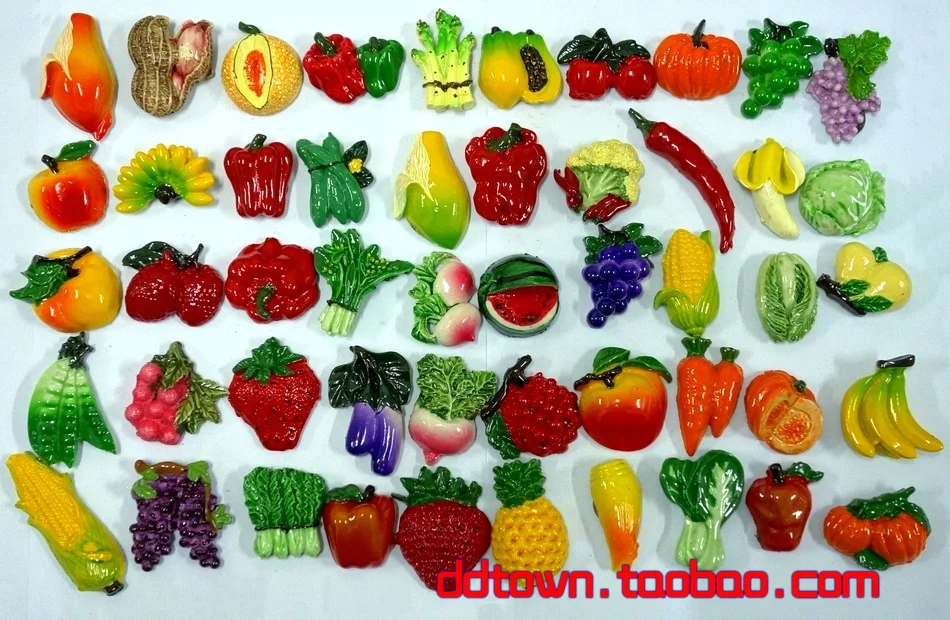 2013-New-high-artificial-fruit-and-vegetable-resin-refrigerator-magnet ...