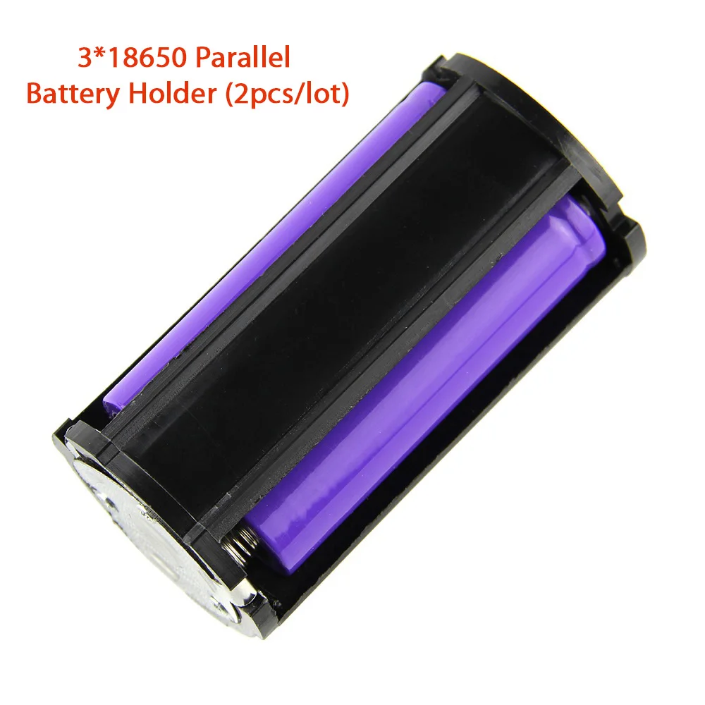 3*18650 Parallel 18650 Battery Holder Case ( 2 Pcs / Lot ) - Demo Board ...