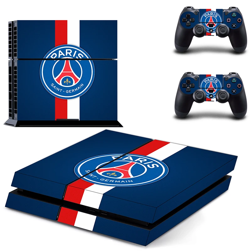 PSG Paris Saint-Germain PS4 Skin Sticker for Sony Playstation 4 Console ...