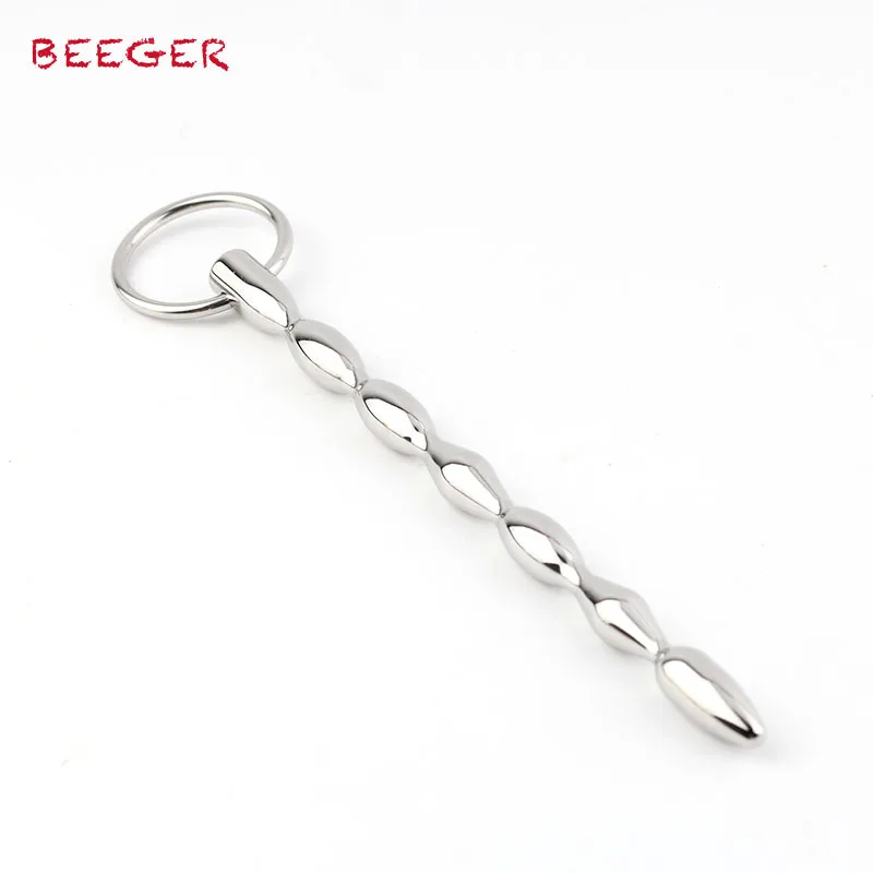 Beeger Bip & Bop Penis Plug, Steel Sounding Toy For Men, 150mm Length 7 ...